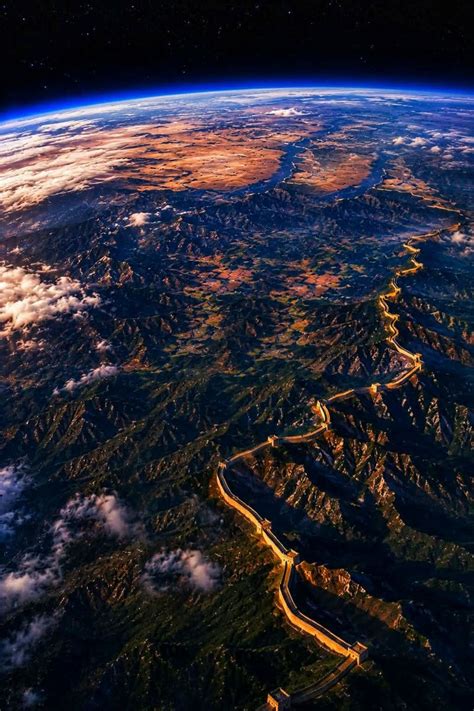 The Great Wall Of China From Space