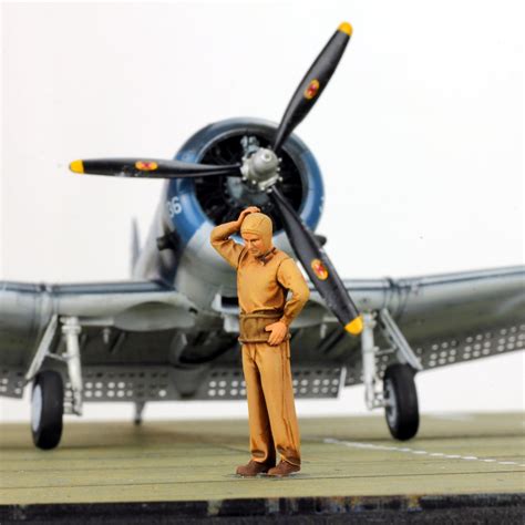 Pro Painted Set 04 Us Navy Yellow Crews 148 Scale Ratio Ww2
