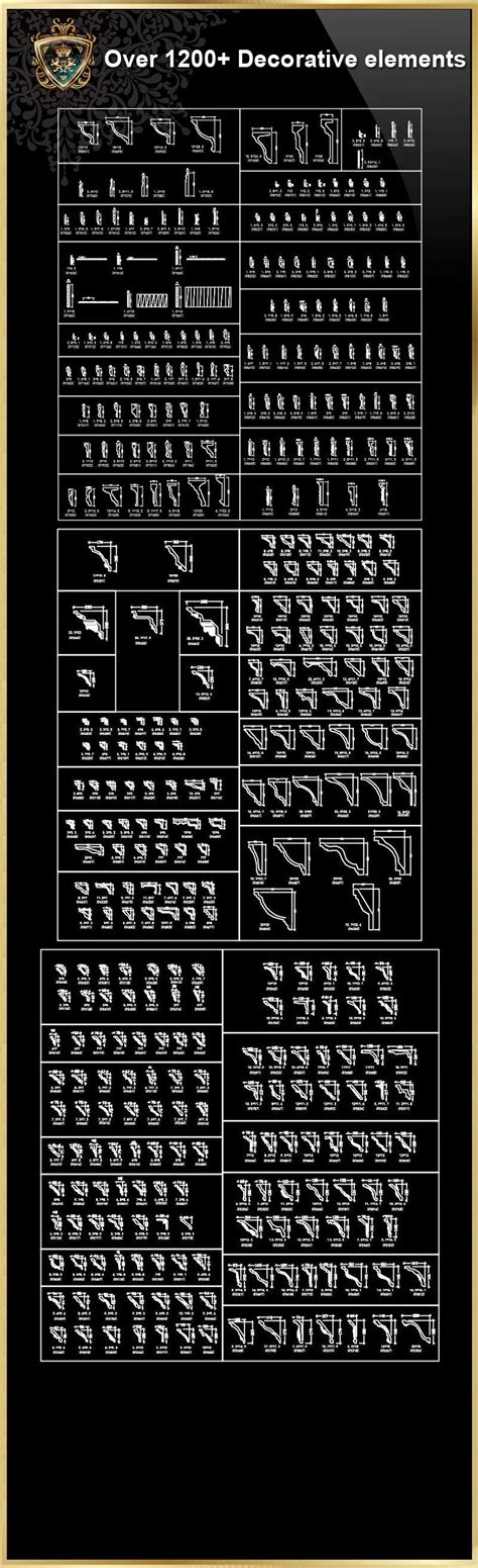 Over Decorative Elements Skirting Board Corner Post Neoclassicism Decor Baroque Rococo