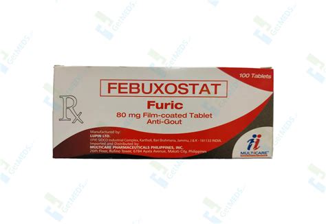 Febuxostat 40 Mg Furic Tablets Online At Best Price In Philippines