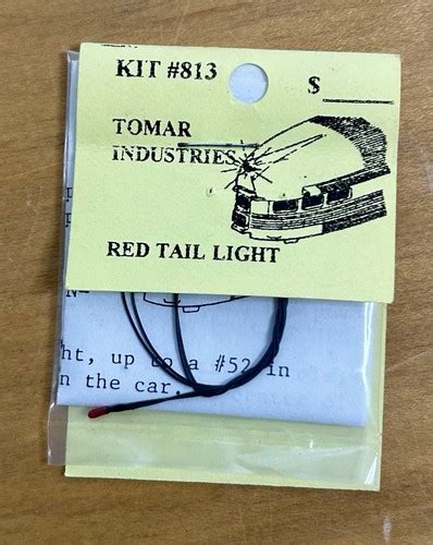 Tomar Industries Ho Replacement 813 Red Tail Light Passenger