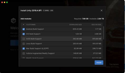 how to install unity editors on macincloud managed server support portal