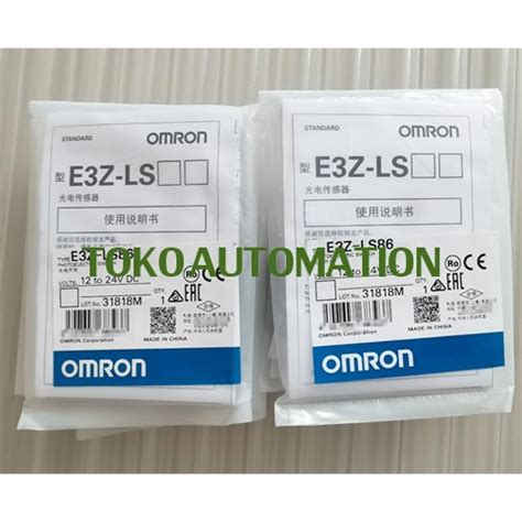 Jual E3z Ls86 Pnp Background Suppression Distance Photoelectric Sensor Sk36 Omron Jakarta