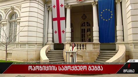 ოპოზიციის სამოქმედო გეგმა Youtube