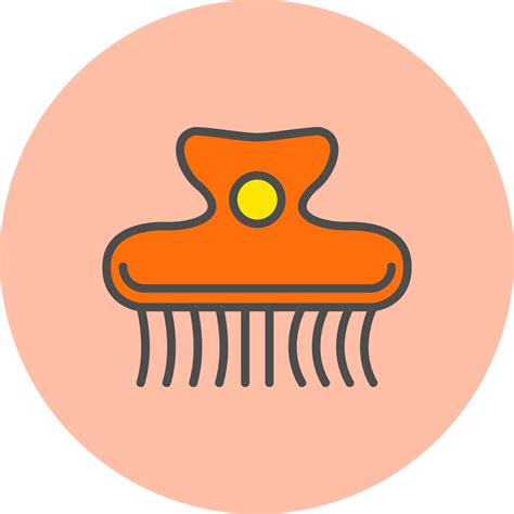 Hair Clip Vector Icon 16488757 Vector Art At Vecteezy