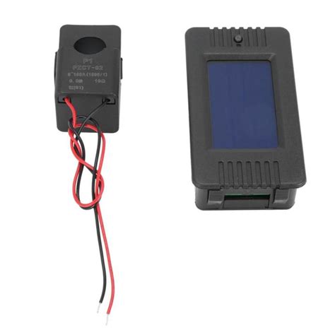 Est 6in1 220v 100a Single Phase Digital Panel Ampermeter Volt Watt Kwh