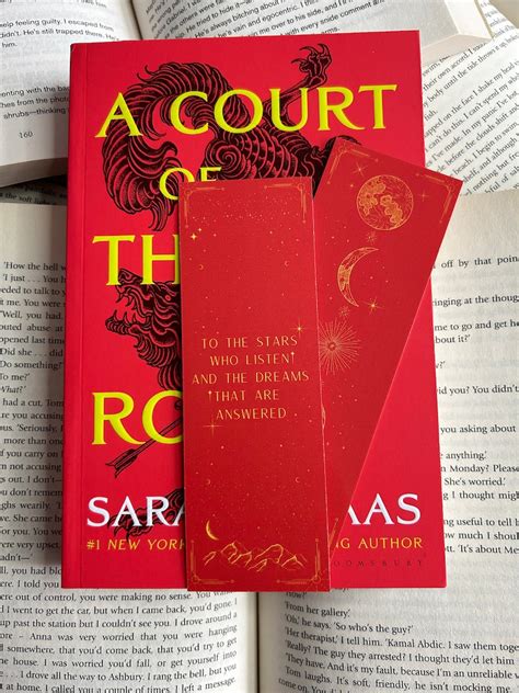 A Court Of Thorns And Roses Bookmark Booktok Acotar Quote Etsy