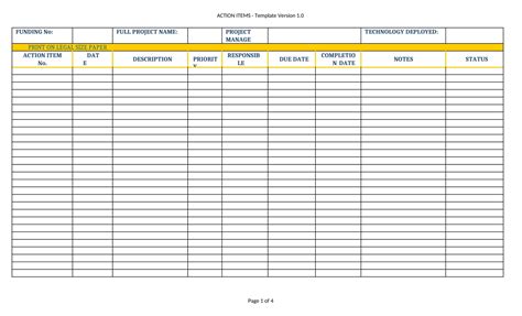 Free Printable Multiple Project Tracking Excel PDF Simple