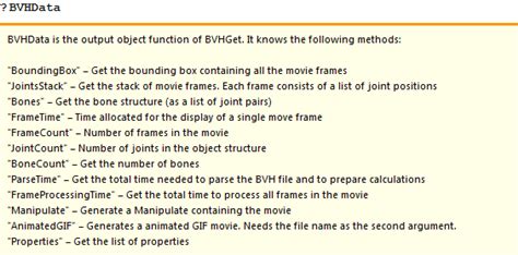 Graphics3d How To Build A Bvh A Motion Capture File Format Player