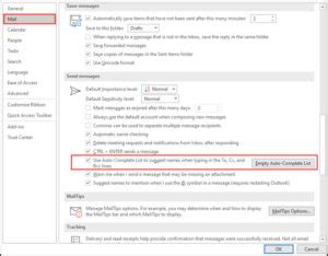 Outlook Auto Resolve AutoComplete Productivity Portfolio