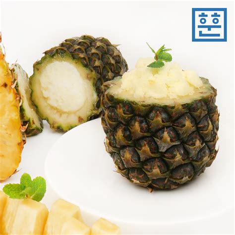 훈훈수산 훈훈 파인애플 샤베트 1개 파인샤베트 아이스크림 업소용 도매용 위시버킷