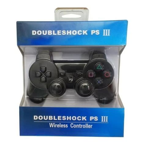 Ps3 Double Shock 3 Black Wired Controller New Generic Twisted Realms Video Game Store