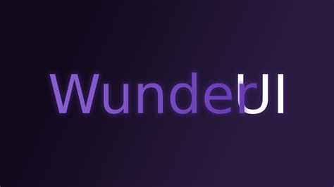 WunderUI IssueTracker Discussions GitHub
