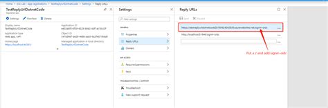 Net Core 21 Azure Reply Url Stack Overflow