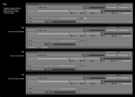 How To Set Custom Shortcuts For Mode Switching Basics Interface Blender Artists Community