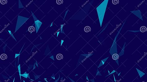 Abstract Background With Connecting Dots And Lines Network Connection Structure Stock Vector