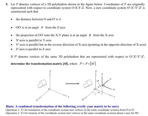Let P Denotes Vertices Of A D Polyhedron Shown In Chegg