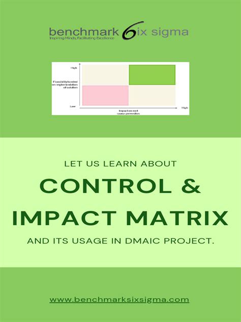 Control Impact Matrix Pdf Business Technology And Engineering