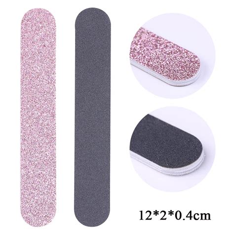 10 шт лот пилочка для ногтей 100 180 шлифования буферный блок маникюр педикюр Полировка Ногтей