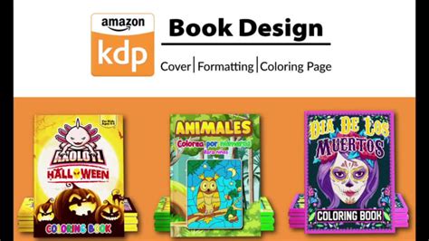 Design Coloring Book Cover Resize Formatting For Kdp By Masruryeamin