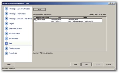 Accelerating Hadoophive Obiee Queries Using Exalytics And The Summary