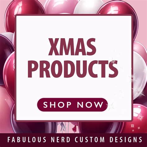 Xmas Products Fabulous Nerd Creative Custom Designs