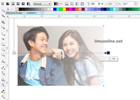 √ cara membuat gambar transparan di corel draw