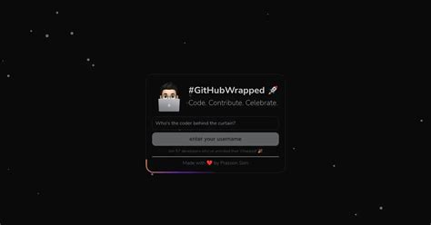Githubwrapped Your Year In Code