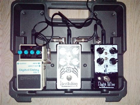 My FX Loop Board Is A Boss BCB 30 With Earthquakers In It R Guitarpedals