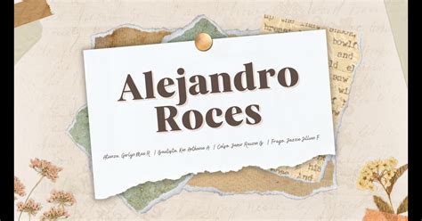 Pechakucha Presentation Alejandro Roces Final