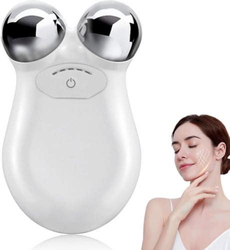 Advanced Microcurrent Face Massager Roller Restore Natural Skin Glow