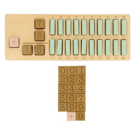 Maths Cubes Wooden Home Dille And Kamille