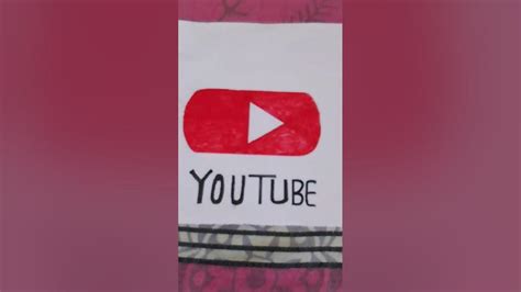 How To Make Youtube Logo Easy To Make Youtube Logo Short Youtubelogo Youtubeshorts Youtube