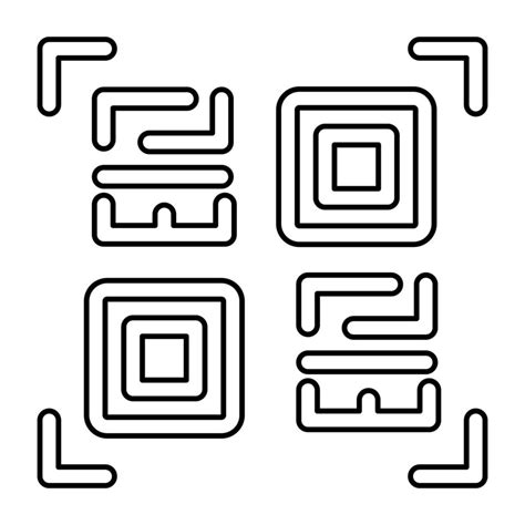 An Editable Design Icon Of Qr Code Vector Art At Vecteezy
