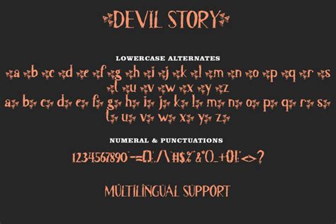 Devil Story Font · 1001 Fonts