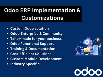 Complete Odoo ERP Implementation And Module Customization Services Upwork
