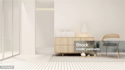 거실 화이트 톤에 집 또는 아파트 거실 아시아 스타일 작품인테리어 심플한 디자인3d 렌더링 거실에 대한 스톡 사진 및 기타 이미지 Istock