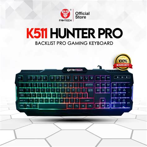 K511 Hunter Pro Backlist Pro Gaming Keyboard Fantech