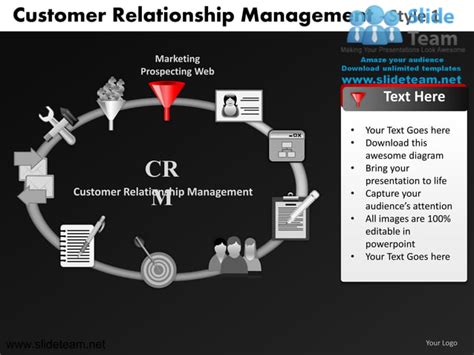 Crm Customer Relationship Management Style Design 2 Powerpoint