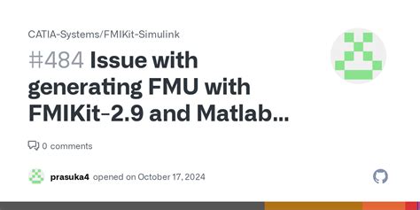 Issue With Generating FMU With FMIKit 2 9 And Matlab 2021b Issue 484 CATIA Systems FMIKit