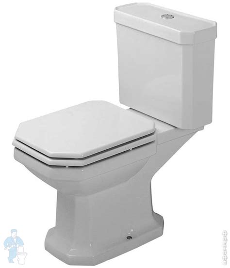 Унитаз-компакт DURAVIT 1930 420х665х760 покр.WG, вертикальный выпуск ...