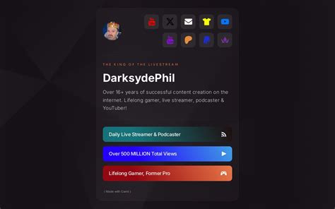Darksydephils Links And Info