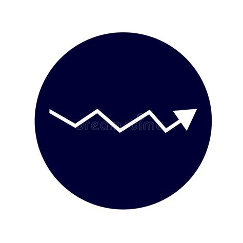 Flat Design Arrow Vector Icon For Navigation And Media Player Icon Stock Illustration
