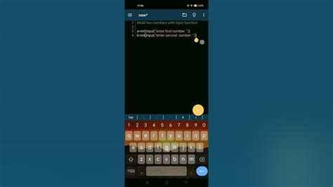 Python Programs Add Two Numbers With Input Function Coding With