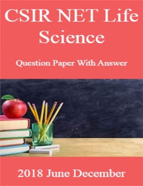 download csir net life science question paper with answer 2018 june