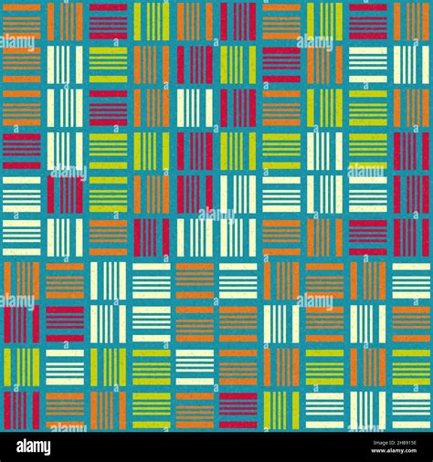 Abstract Geometrical Generative Computational Art Illustration Stock