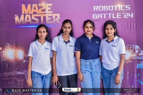 Rashmi Mendis On Linkedin Maze Master 20 Robotic Battle 🤖 Working