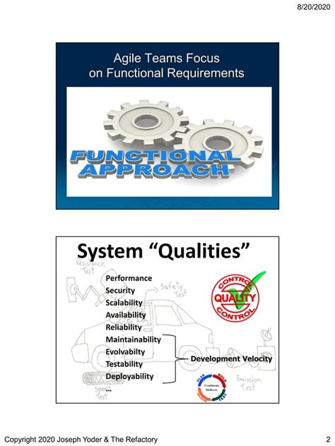 Joseph W Yoder Being Agile About Quality Pdf