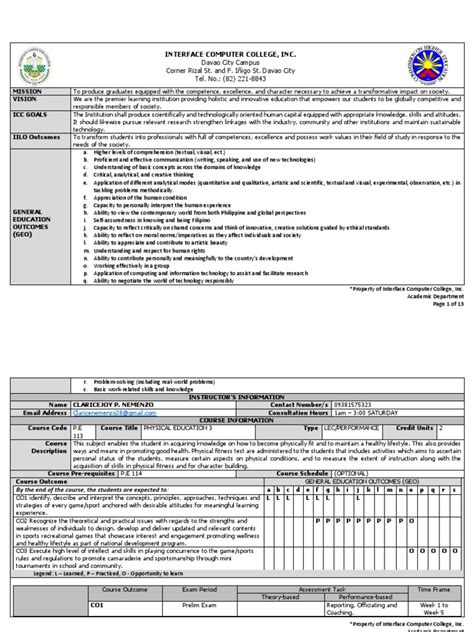 Syllabus Pdf Scheduling Computing Operating System