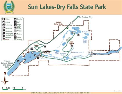 Sun Lakes Dry Falls State Park Grand Coulee